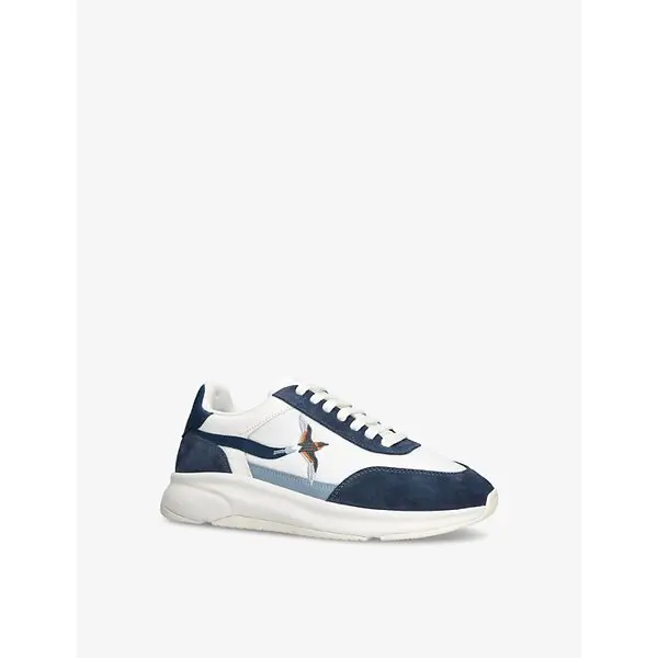 Axel Arigato Genesis Neo Bird Low-top Runner Trainers - White/navy