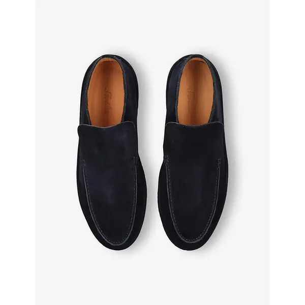 AURELIEN Voyager City Suede Loafers