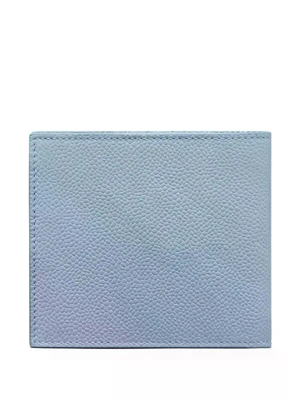 Thom Browne Pebble Grain Bifold Wallet - Blue