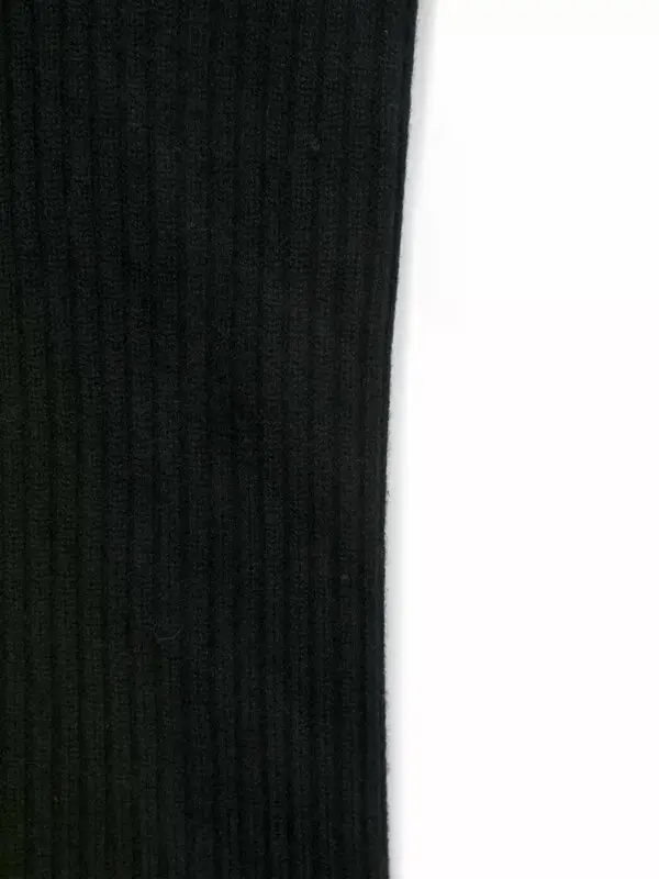 Eric Bompard Ribbed Snood - Black