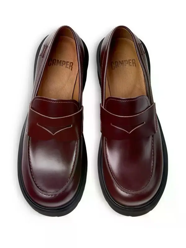 Camper Milah Leather Penny Loafers
