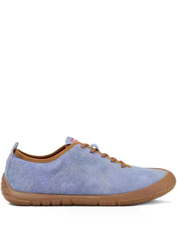 Camper Peu Path Lace-up Nubuck Leather Sneakers