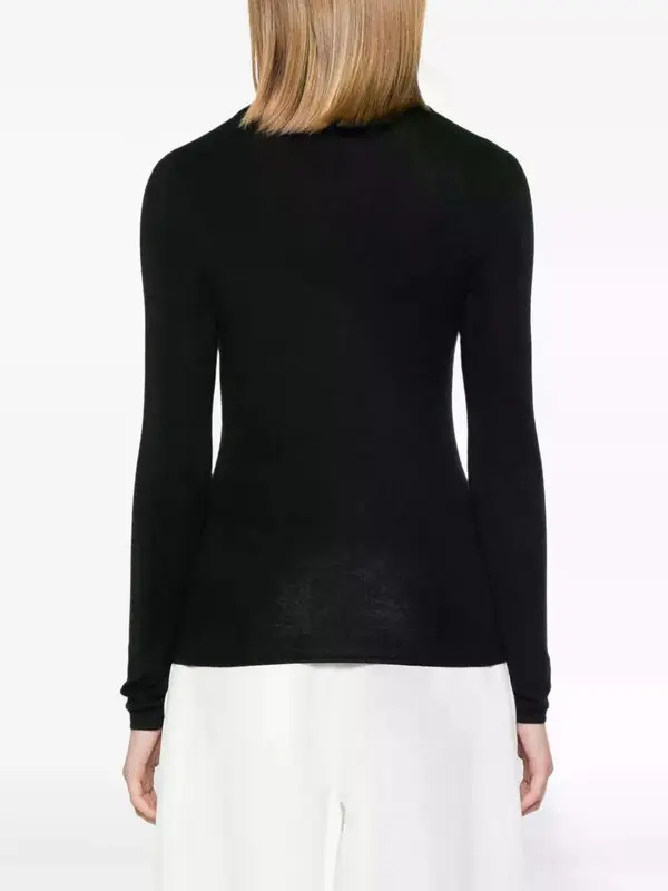 Eric Bompard Knitted Cashmere Polo Top