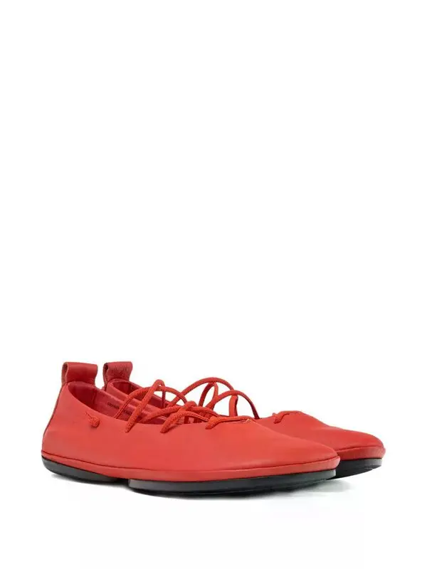 Camper Right Nina Leather Ballet Flats