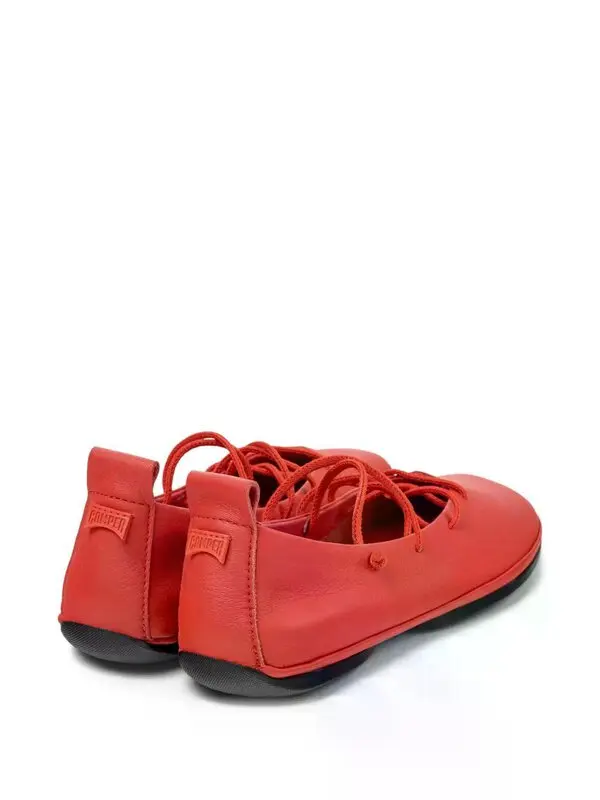 Camper Right Nina Leather Ballet Flats