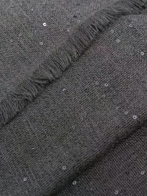 Brunello Cucinelli Sequin-embellished Scarf