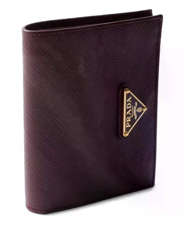 Prada Small Leather Wallet - Red