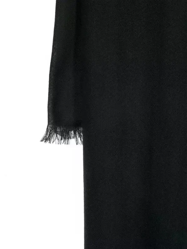 Eric Bompard Voile Scarf - Black