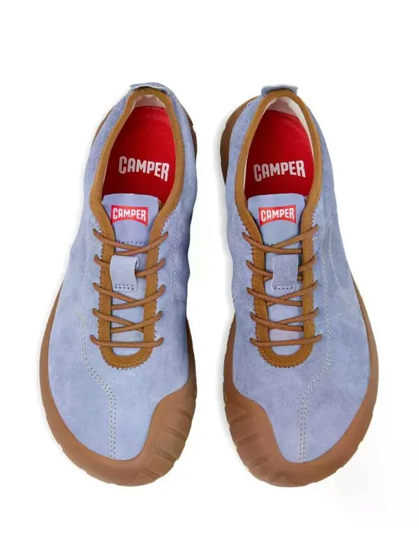 Camper Peu Path Nubuck Leather Sneakers - Blue