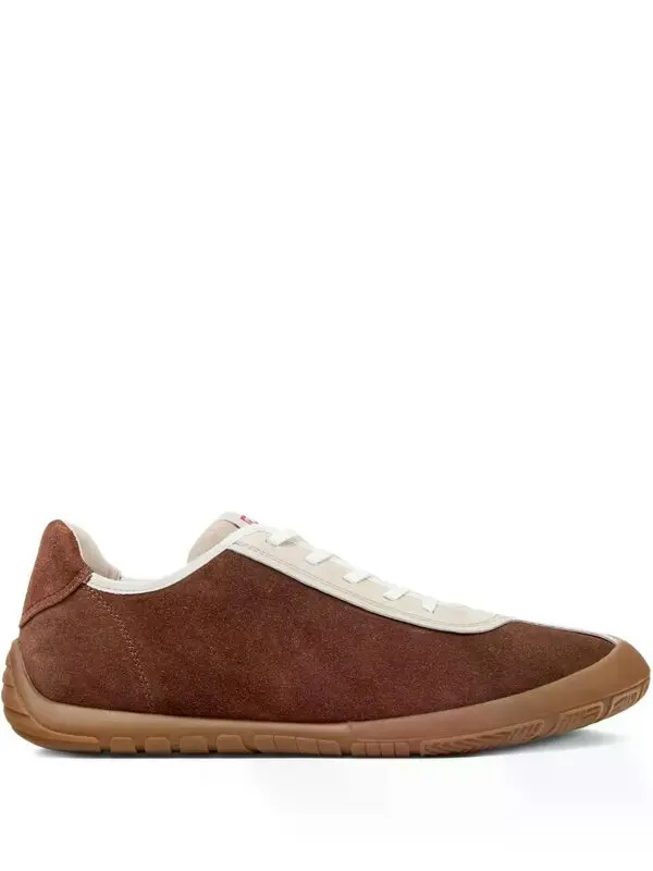 Camper Peu Path Suede-panel Sneakers - Brown