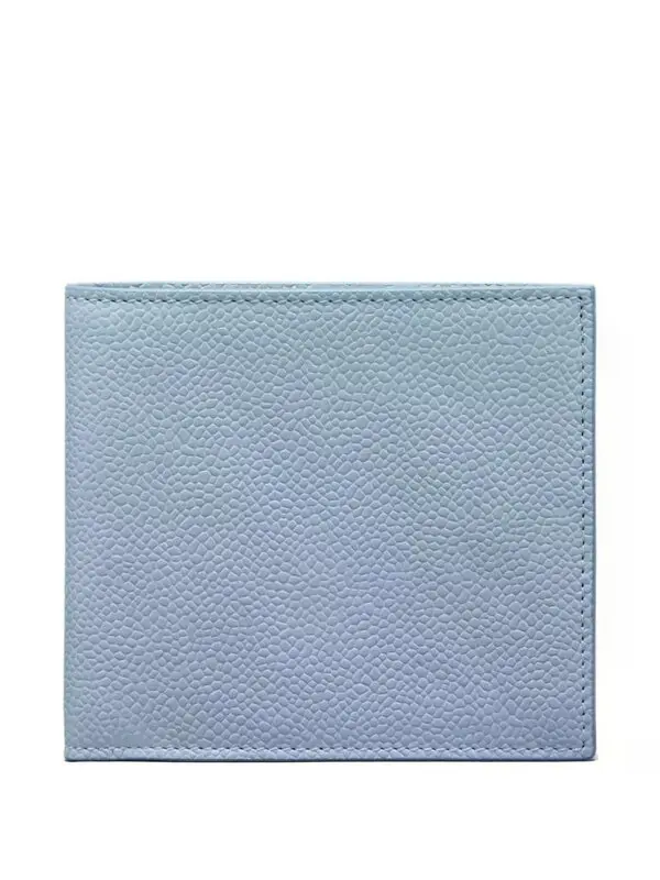 Thom Browne Pebble Grain Bifold Wallet - Blue