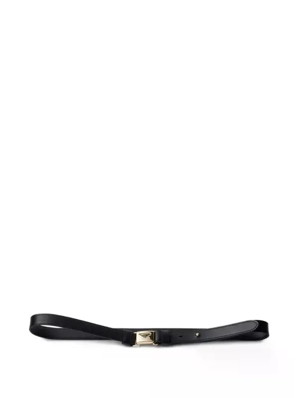 Prada Leather Belt - Black