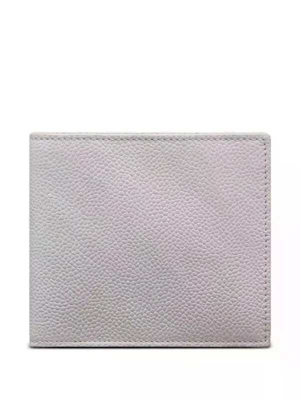 Thom Browne Grained Bi-fold Wallet - White