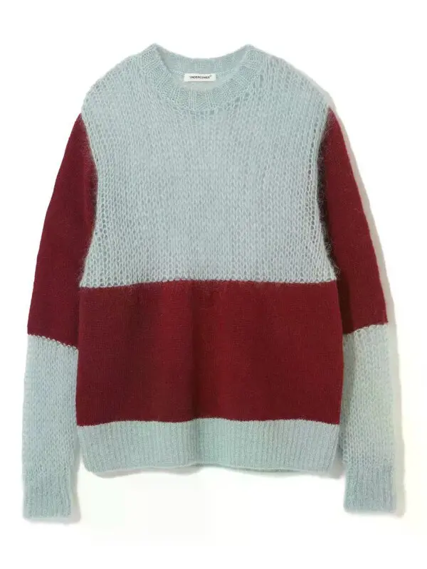 Undercover Mohair-blend Striped Sweater