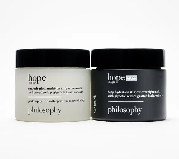 PHILOSOPHY Hope In A Jar Am & Pm Moisturizer 2oz Set - One-color
