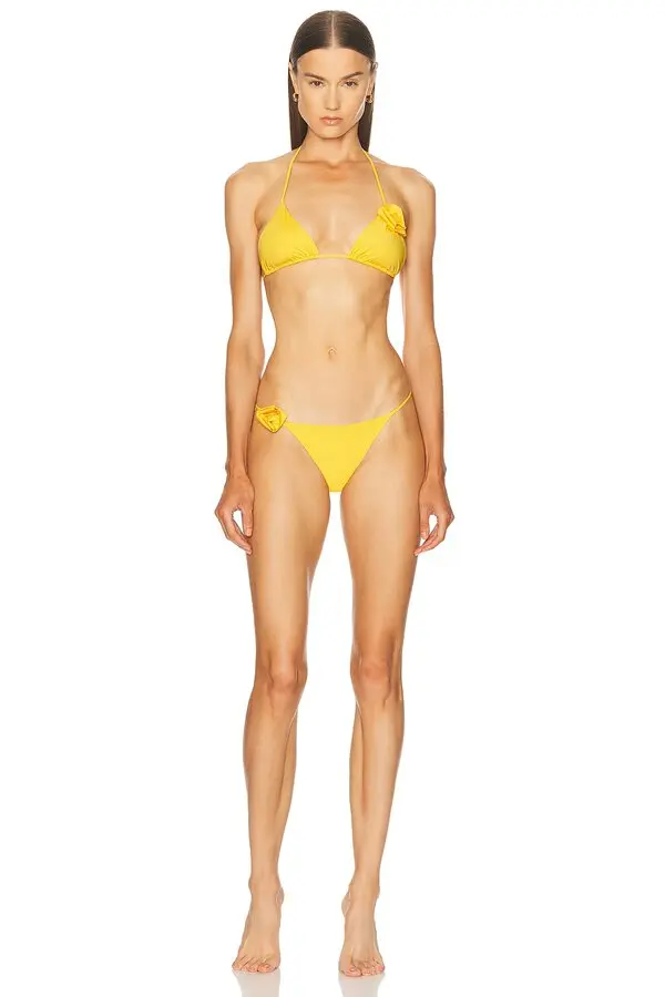 MAYGEL CORONEL Gola Bikini Set - Canario
