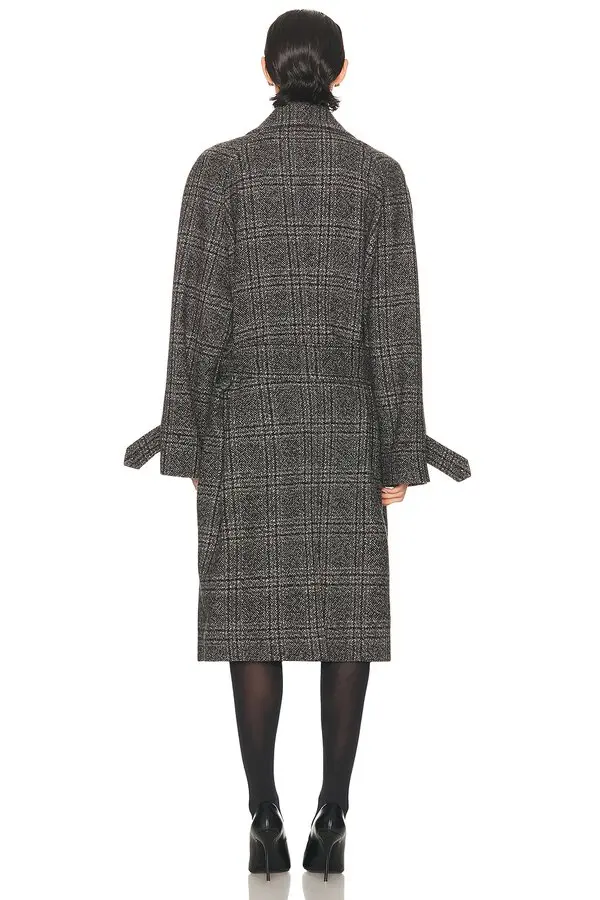 Balenciaga Layered Raglan Coat