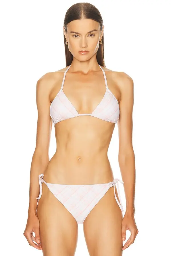Burberry Bikini Top - Dusky Rose Ip Check