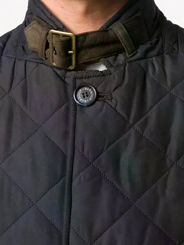 Barbour Lutz Quilted Jacket - Blue