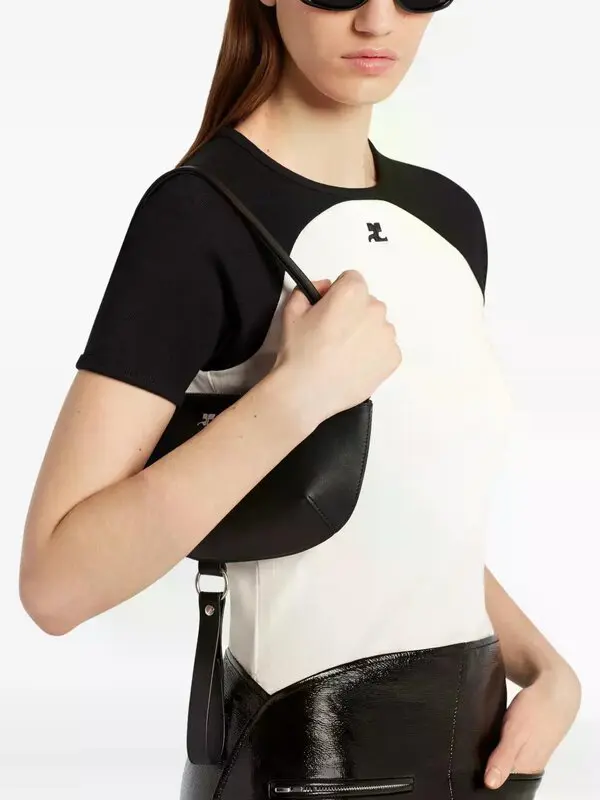 COURREGES Cotton T-shirt - Neutrals