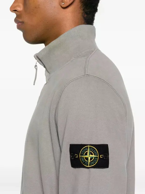 Stone Island Brushed-finish Fleece Sweatshirt