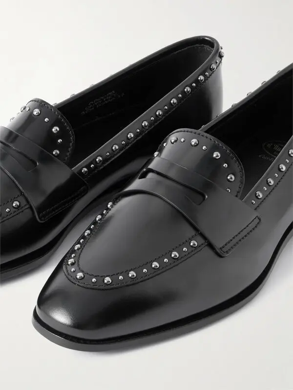 Church's Onyx Studded Loafers