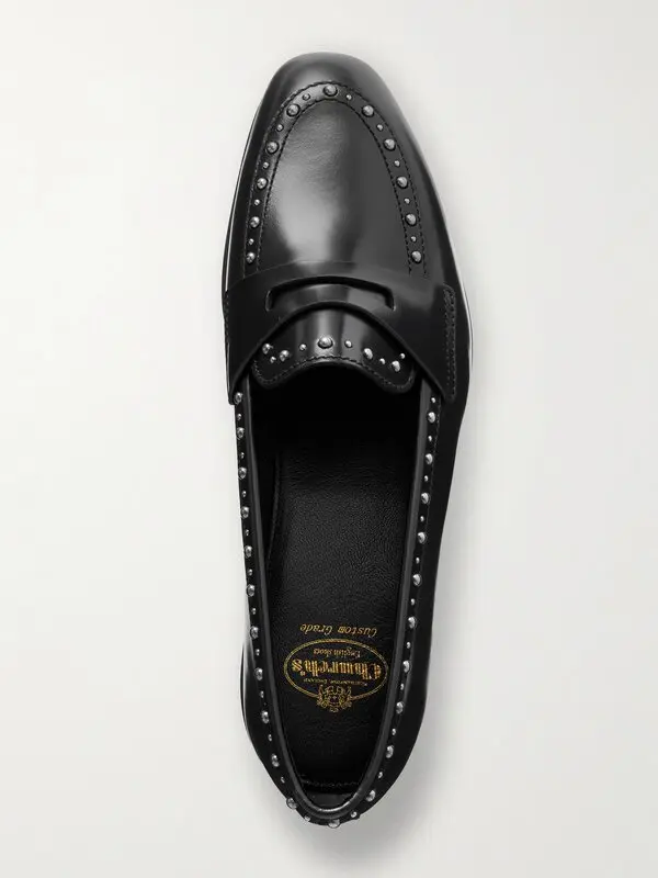 Church's Onyx Studded Loafers
