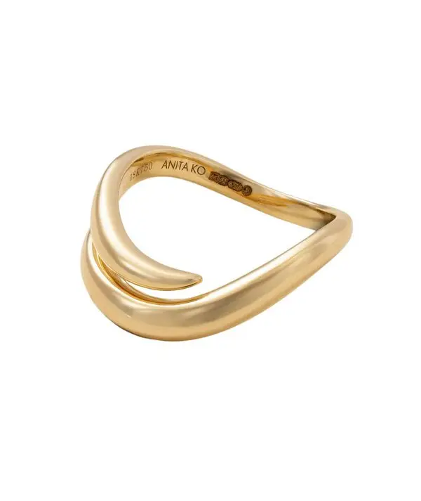 ANITA KO Zara 18-karat Ring - Gold