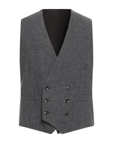 LARDINI Tailored Double-breasted Wool Vest