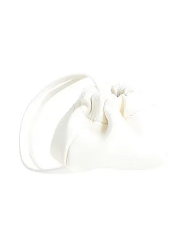 JIL SANDER Leather Mini Bag - White