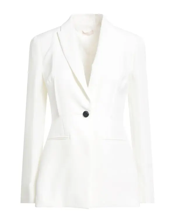 LIU •JO Single-breasted Crepe Blazer