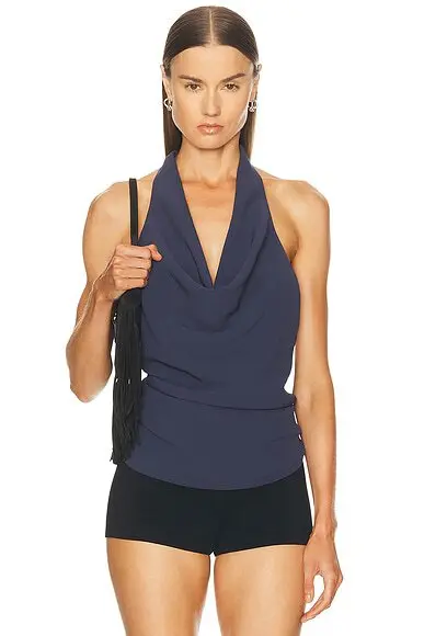 Cult Gaia Augusta Halterneck Top
