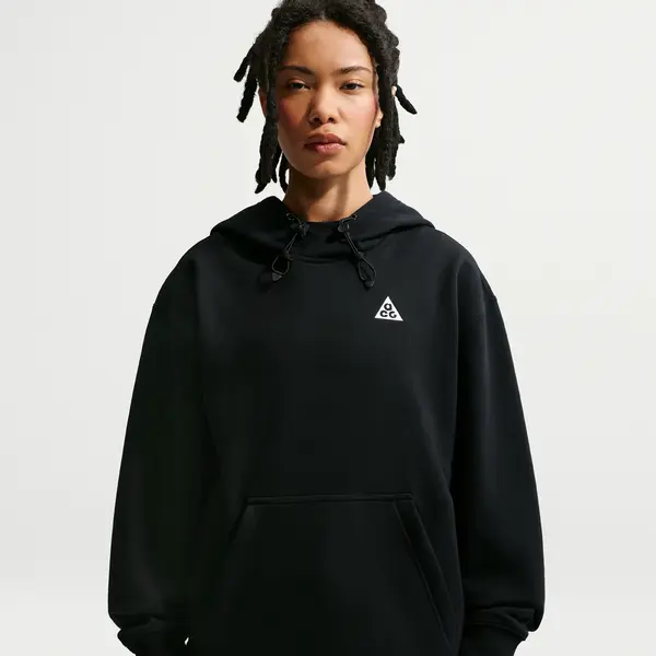 Nike Tuff Fleece" Pullover Hoodie - Black