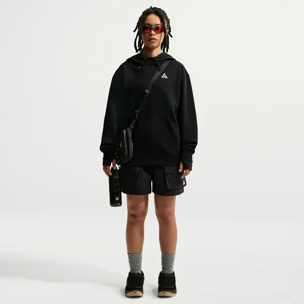 Nike Tuff Fleece" Pullover Hoodie - Black