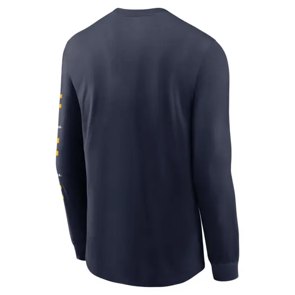 Nike West Virginia Campus Classic Location College Long-sleeve T-shirt - Blue