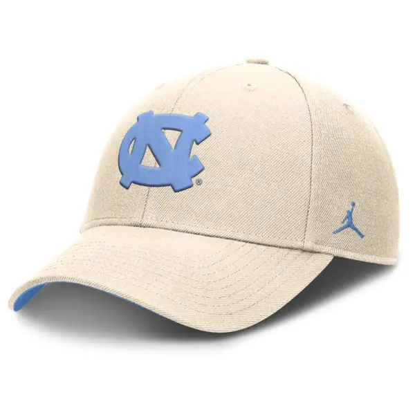 JORDAN North Carolina Primetime Rise Dri-fit College Trucker Adjustable Hat - Brown