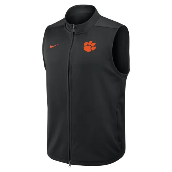 Nike Clemson Victory Therma-fit College Full-zip Vest - Black