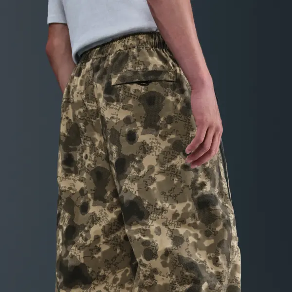 Nike Tech Dri-fit Woven Camo Loose-fit Pants