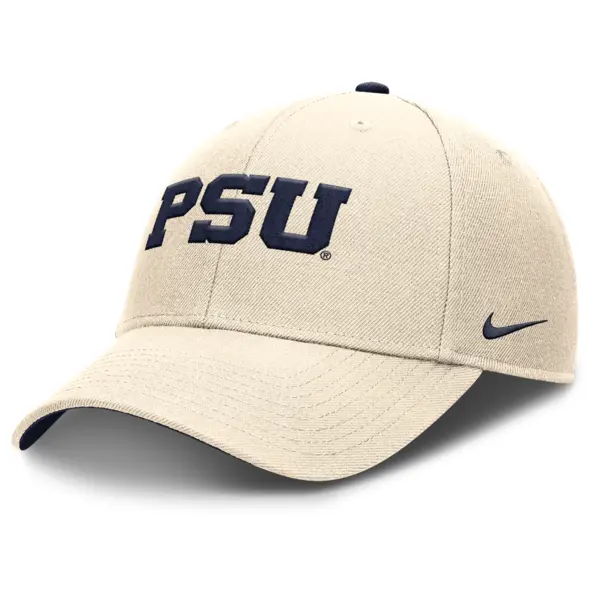 Nike Penn State Primetime Rise Dri-fit College Trucker Adjustable Hat - Brown