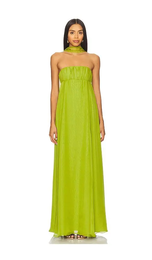 LOVERS AND FRIENDS Estelle Gown - Green