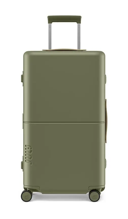 JULY Checked Trunk - Olive