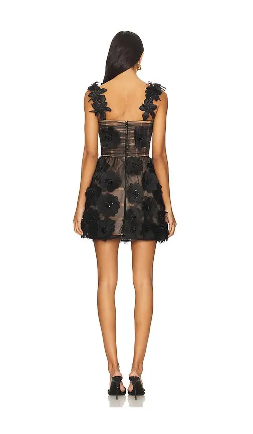 BRONX BANCO Rosalie Noir Mini Dress