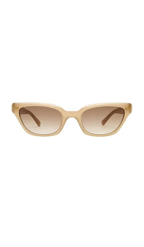 LUV LOU The Drew Sunglasses - Bisque & Brown Grad