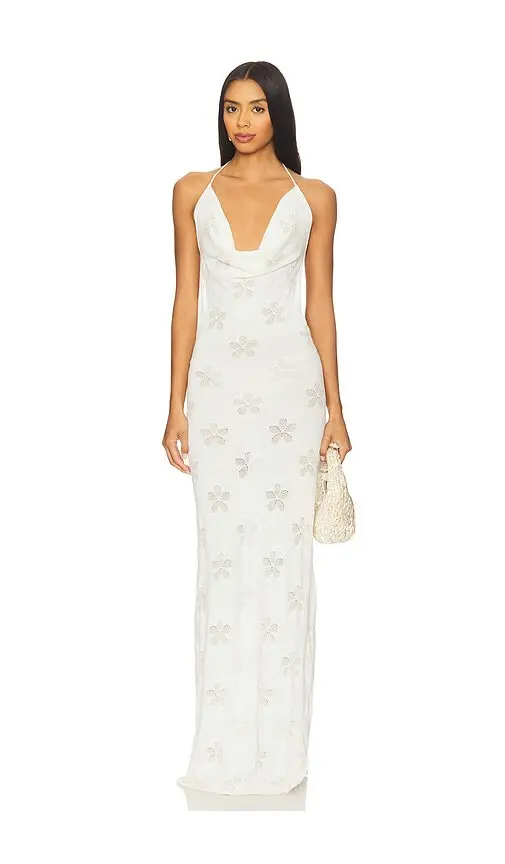 ASTA RESORT Klara Maxi Dress - Salt