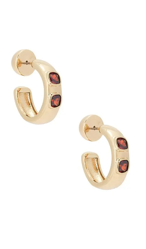 Ettika Everyday Mini Hoop Earrings - Gold