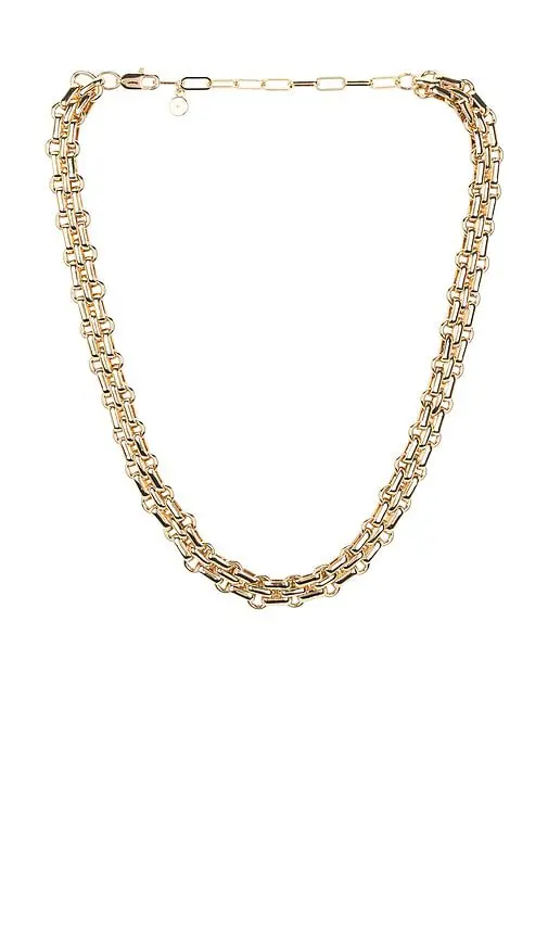 Ettika Woven Necklace - Gold