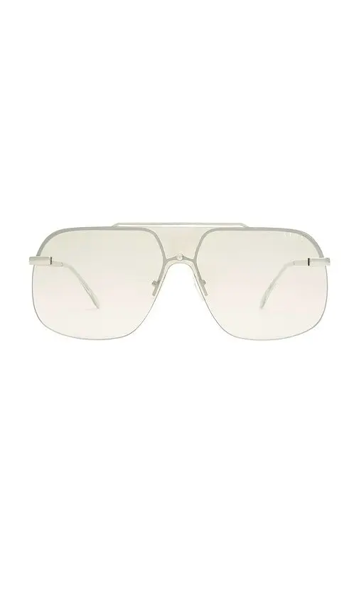 AIRE Venatici Sunglasses - Silver & Silver Grad Mirror