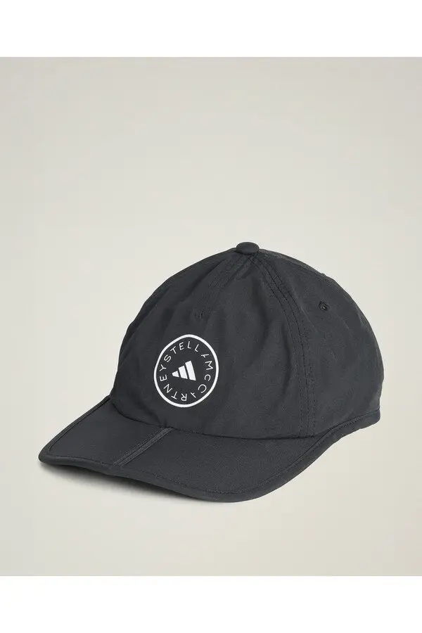 Adidas By Stella McCartney Logo Baseball Cap - Black