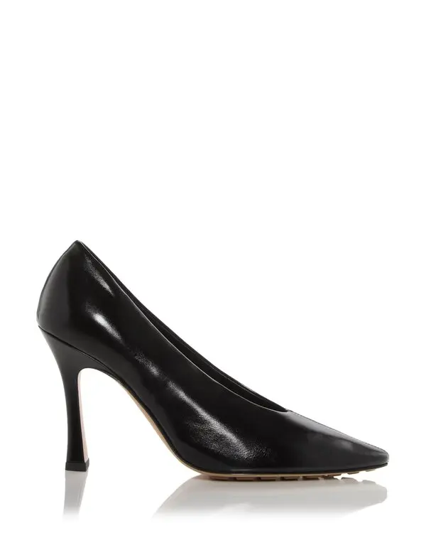 Bottega Veneta Sofia Leather Pumps - Nero