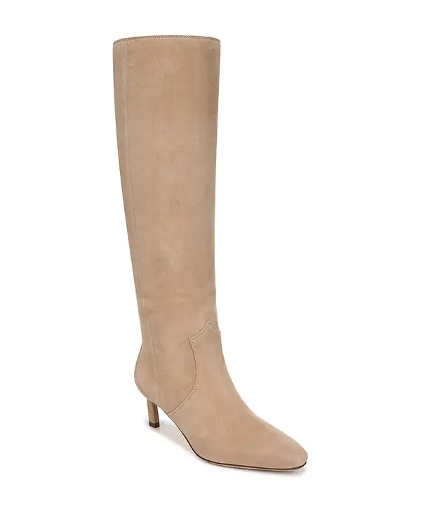Veronica Beard Kinna High Heel Boots - Sand